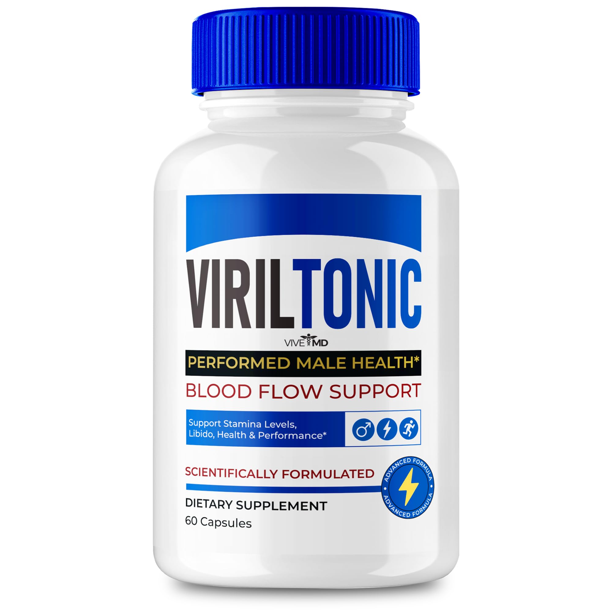 Viriltonic blended vitamin supplements for men