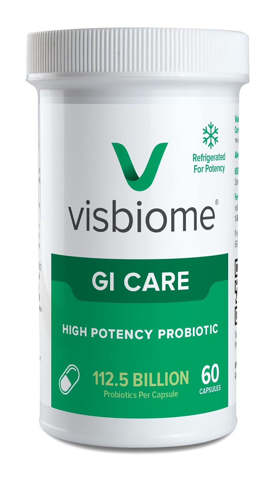 Visbiome probiotics for digestive health