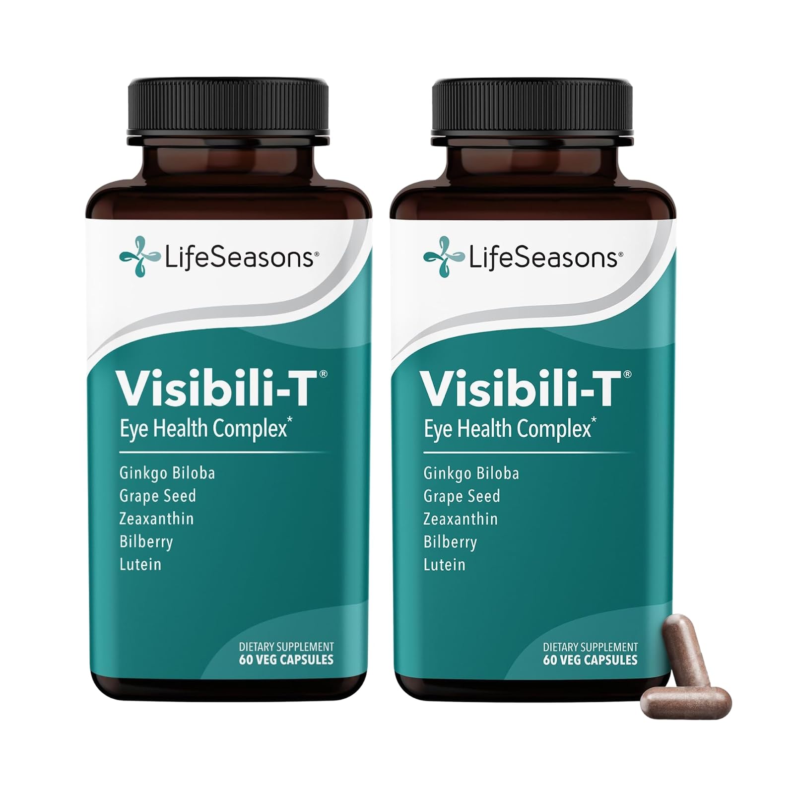 Visibili-T eye health supplement capsules