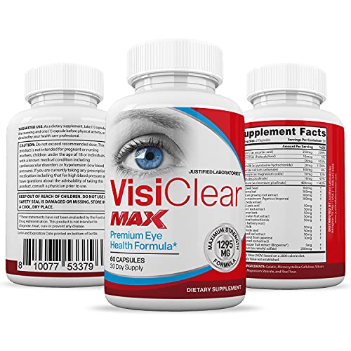 Visiclear Max capsules for clear vision
