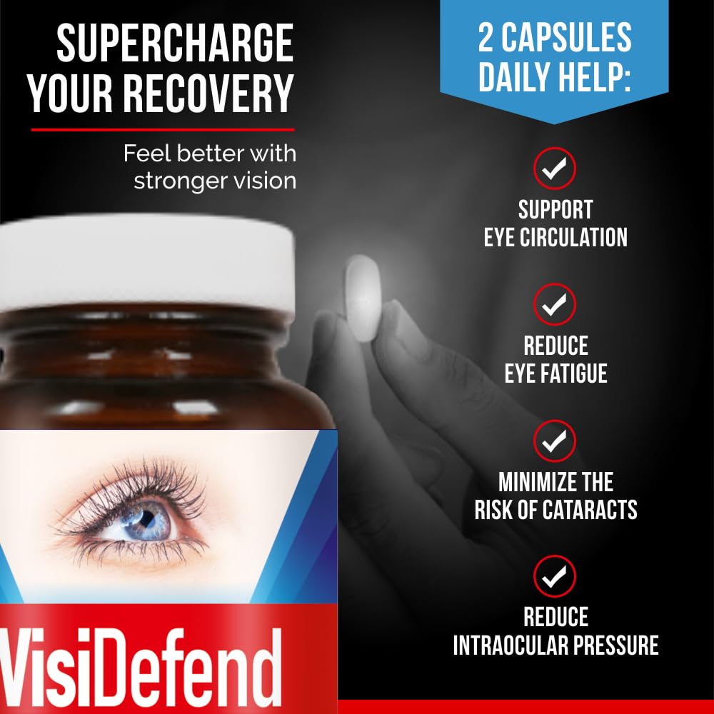 VisiDefend eye health supplement features