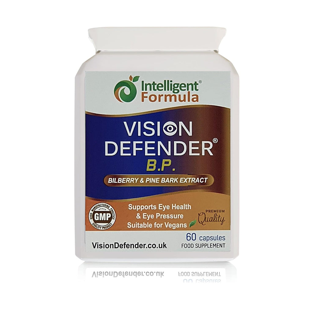 Vision Defender BP bilberry capsules for eye health