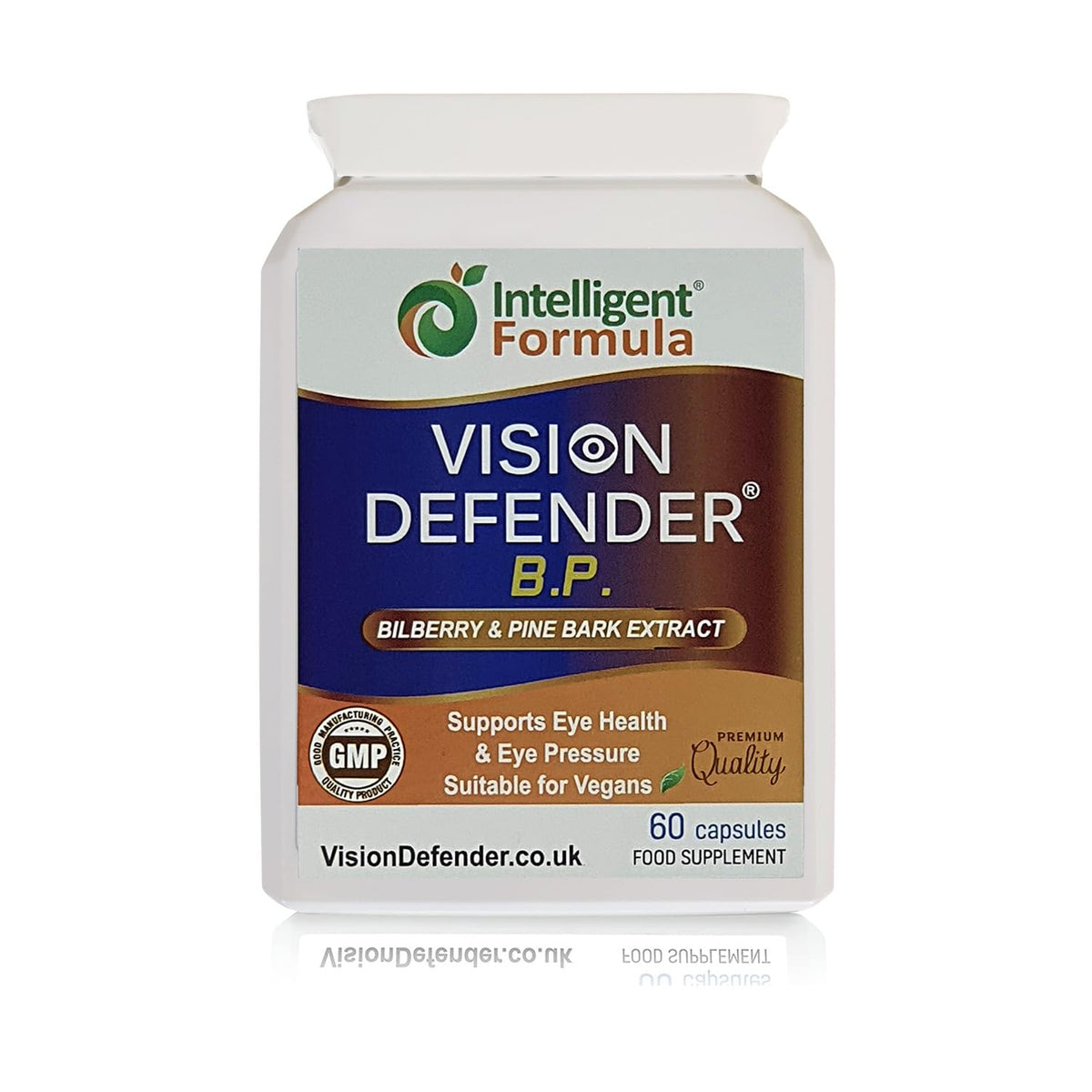 Vision Defender BP bilberry capsules for eye health