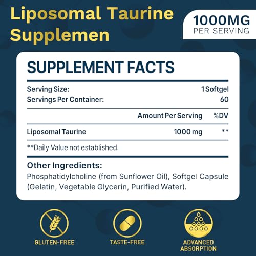 vision health taurine softgels