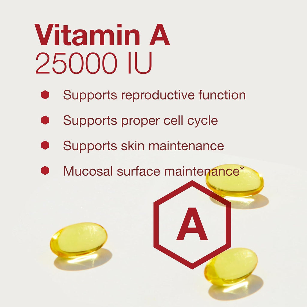 vision health vitamin A capsules