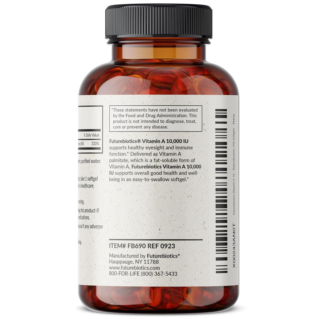 vision health vitamin A softgels