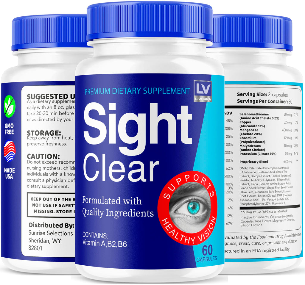 vision support blended vitamin formula
