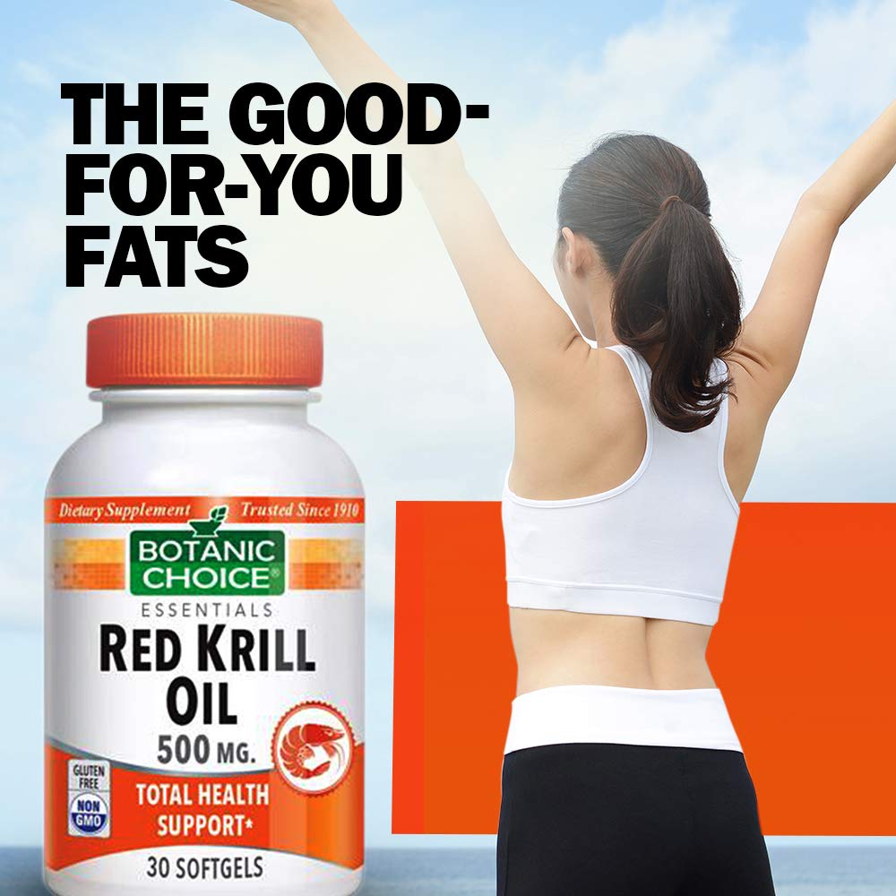 Vision support from krill oil