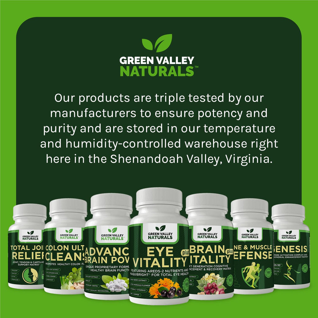 Vision support with essential nutrients