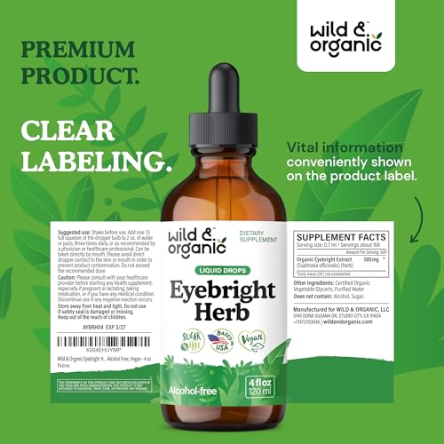 vision support with organic ingredients