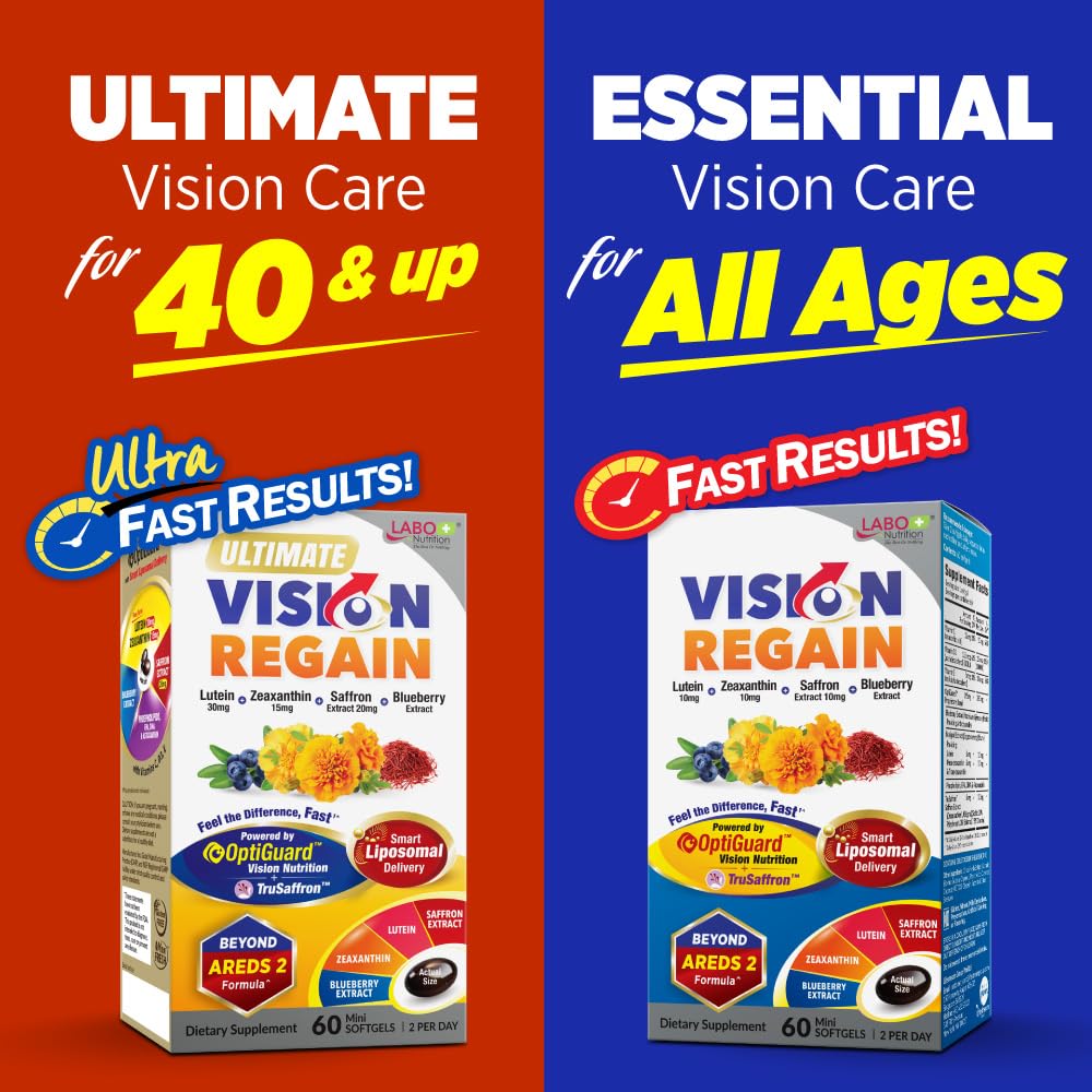 VisionREGAIN softgels for eye health