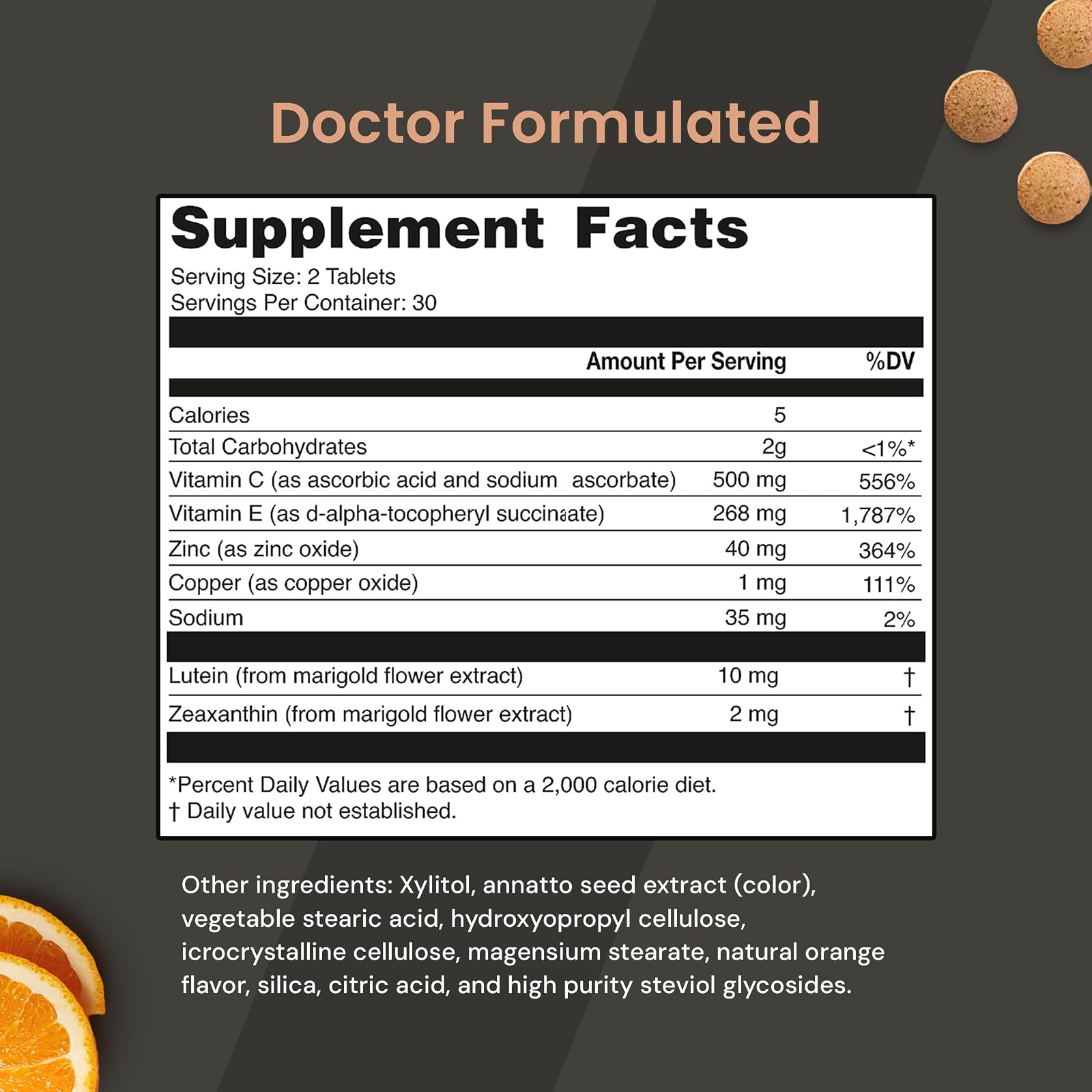 VisiVite chewable tablets benefits