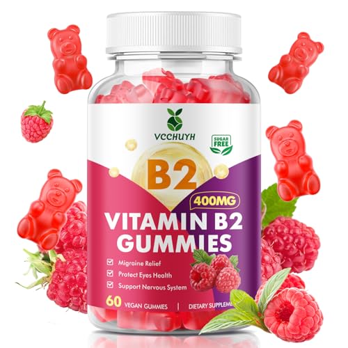 VIT B2 riboflavin gummies for energy