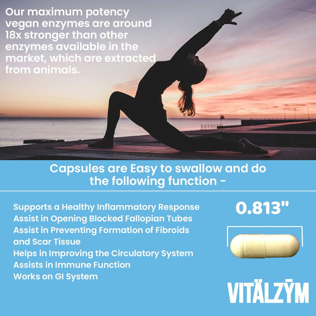 VITÄLZYM digestive enzymes for bloating relief