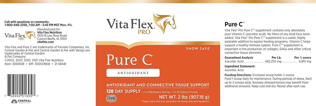 Vita Flex Pro Pure C benefits