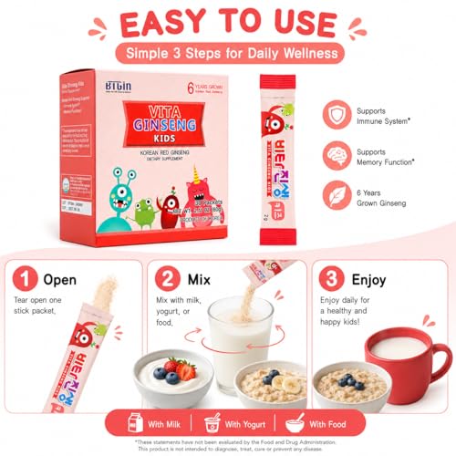 Vita Ginseng Kids immune health formula
