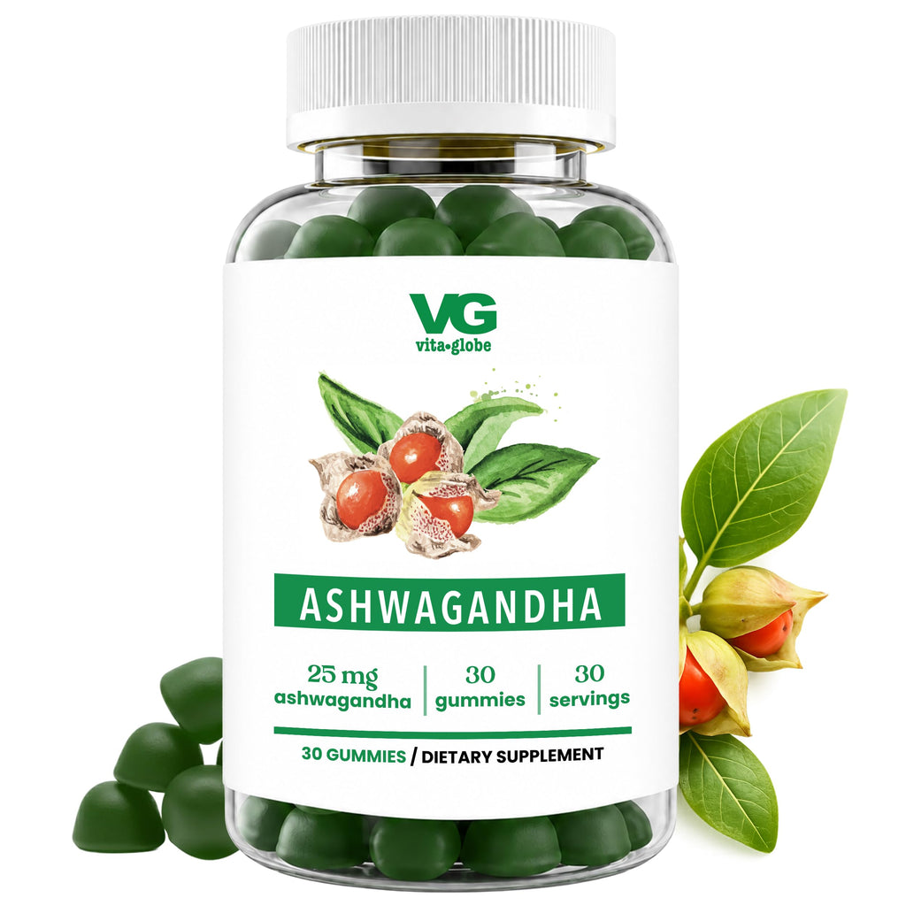 VITA GLOBE ashwagandha gummies for stress relief