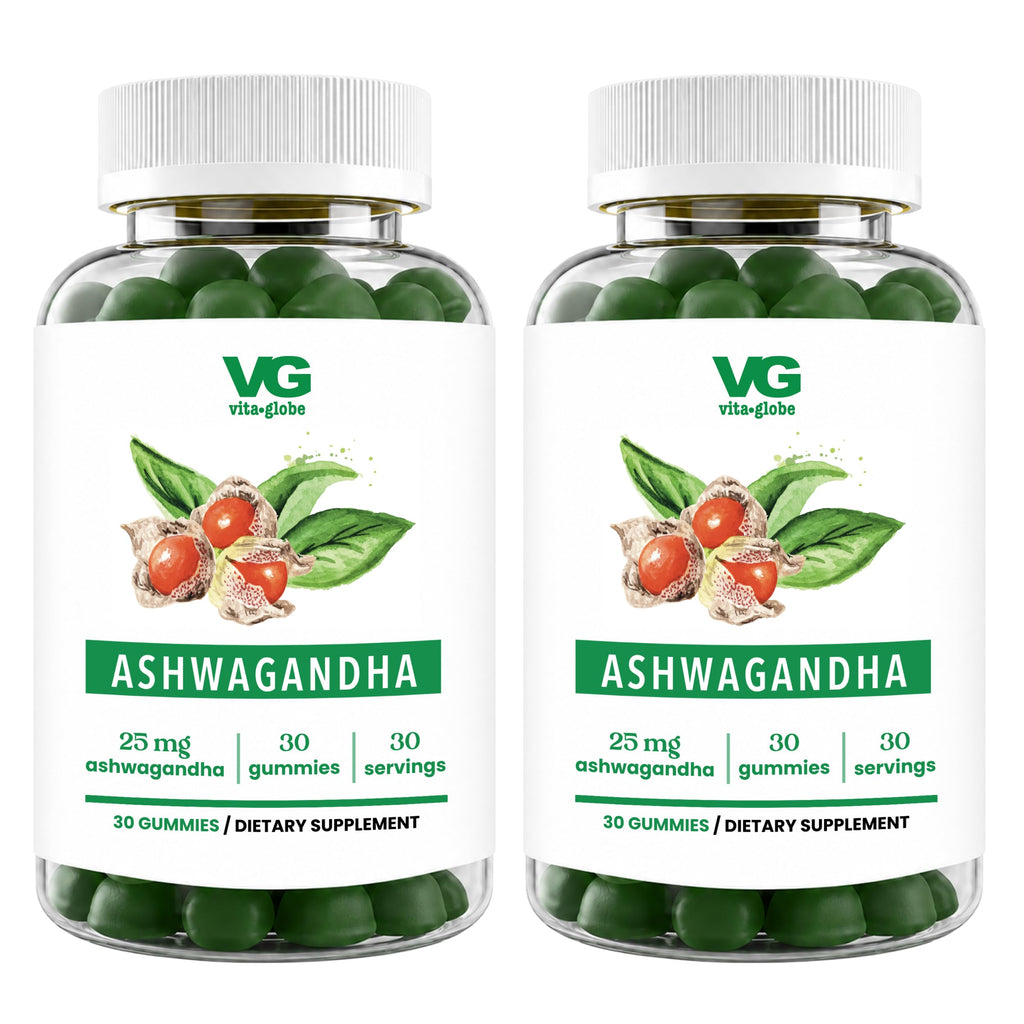 VITA GLOBE ashwagandha gummies for stress relief