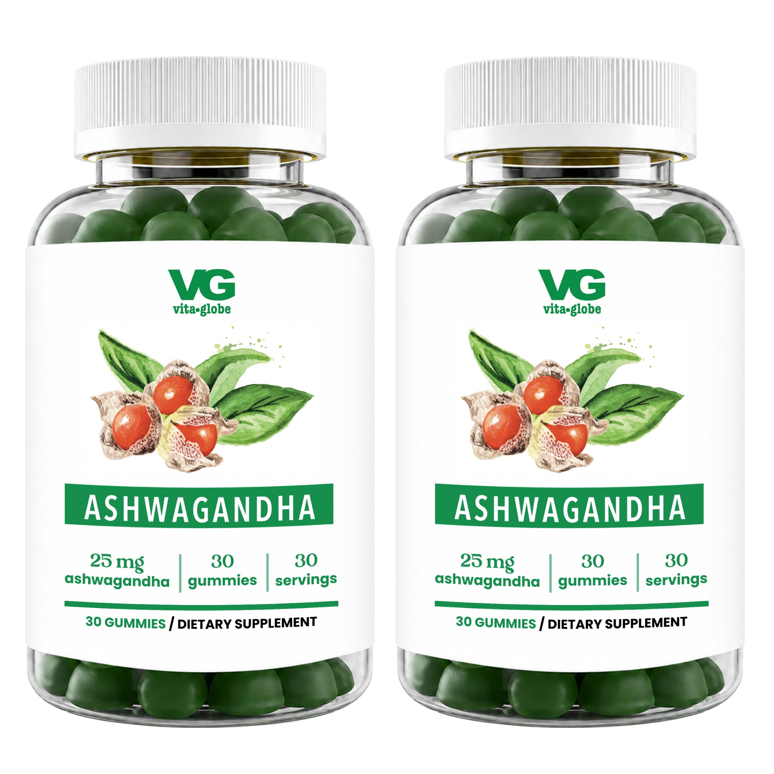 VITA GLOBE ashwagandha gummies for stress relief
