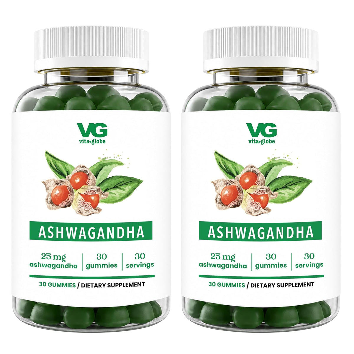 VITA GLOBE ashwagandha gummies for stress relief