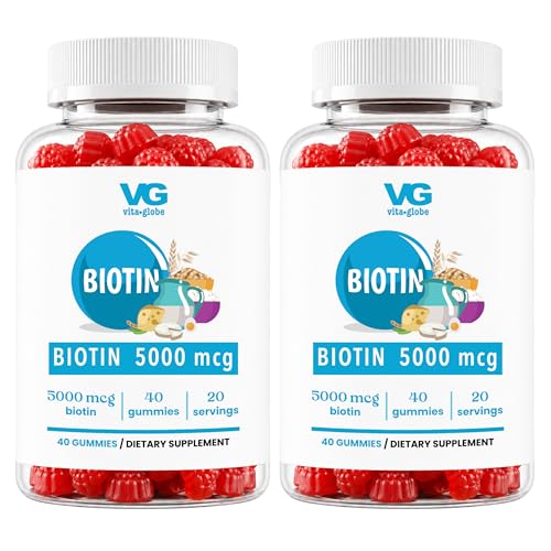 VITA GLOBE biotin gummies for hair
