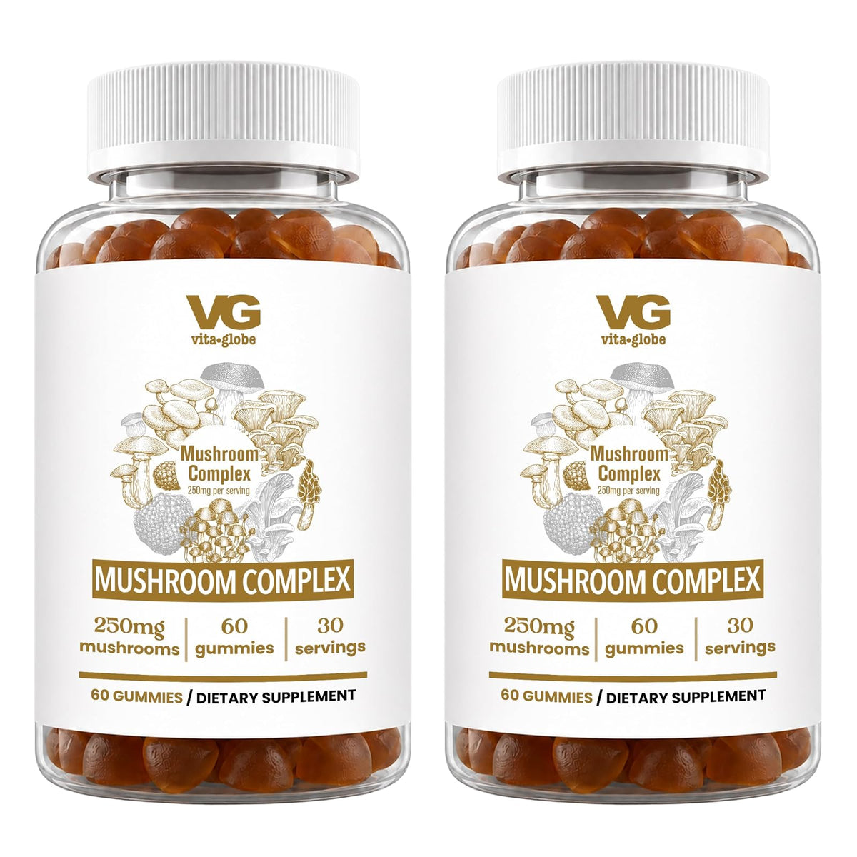 Vita Globe mushroom complex gummies
