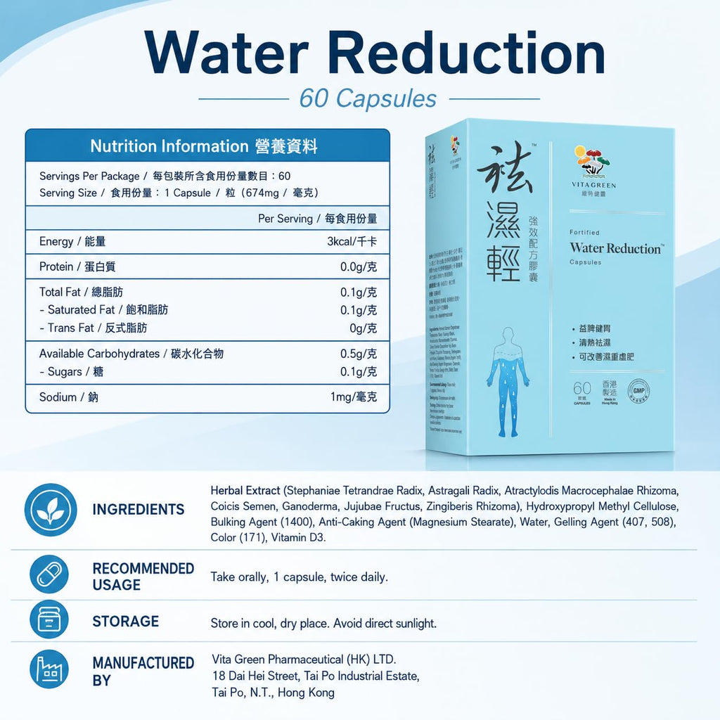 Vita Green Water wellness formula