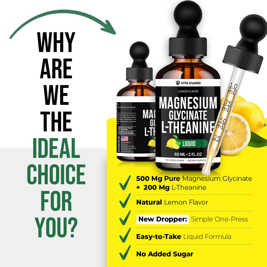 Vita Guard magnesium glycinate for improved digestion