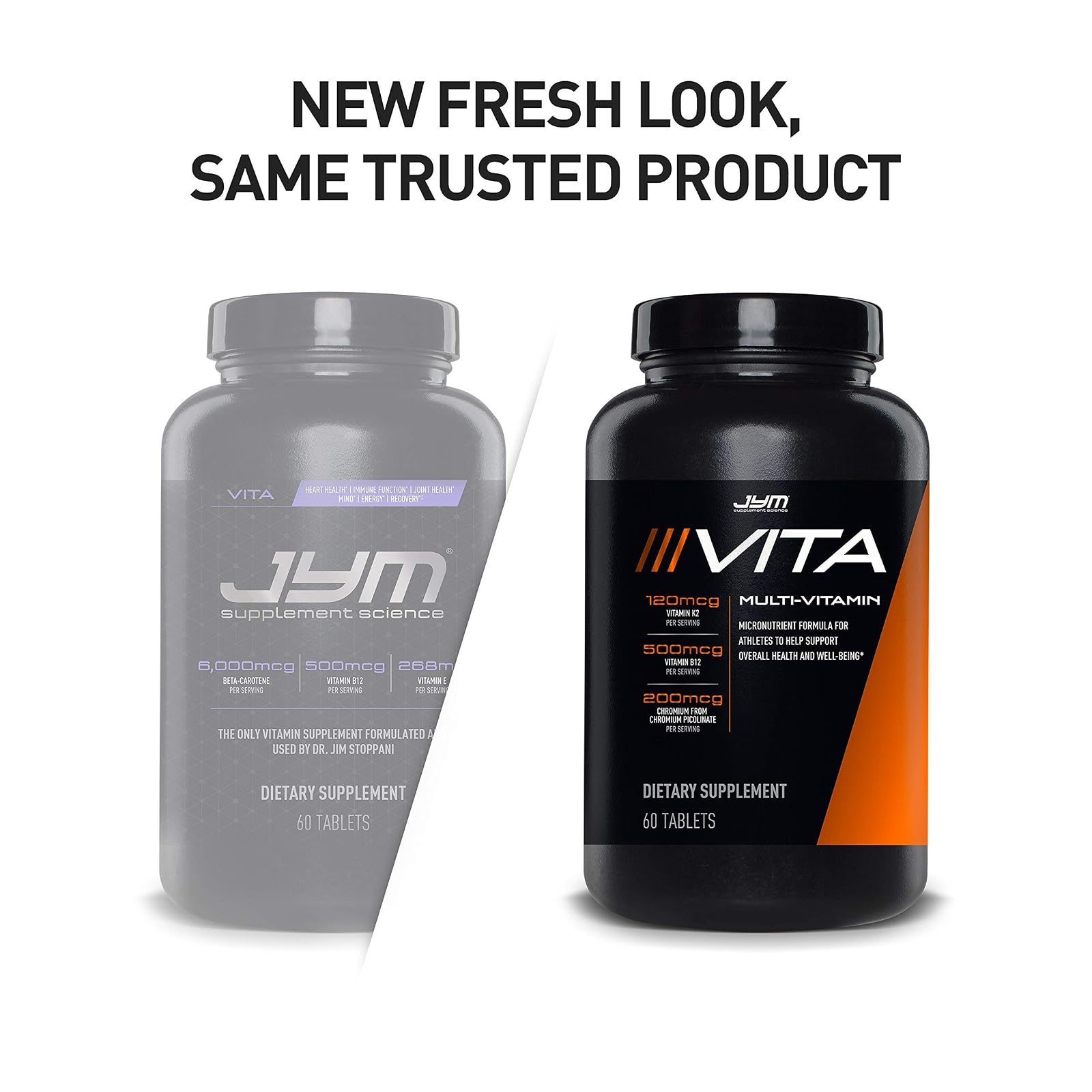Vita JYM multivitamin for seniors' wellness
