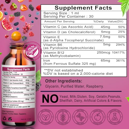 Vita Letuo iron for overall wellness
