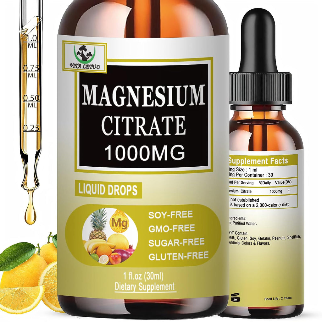 Vita letuo magnesium citrate liquid drops