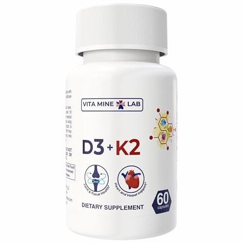 VITA MINE LAB Vitamin D3 K2 capsules