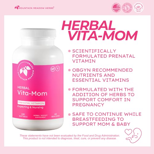 Vita-MOM prenatal supplement capsules