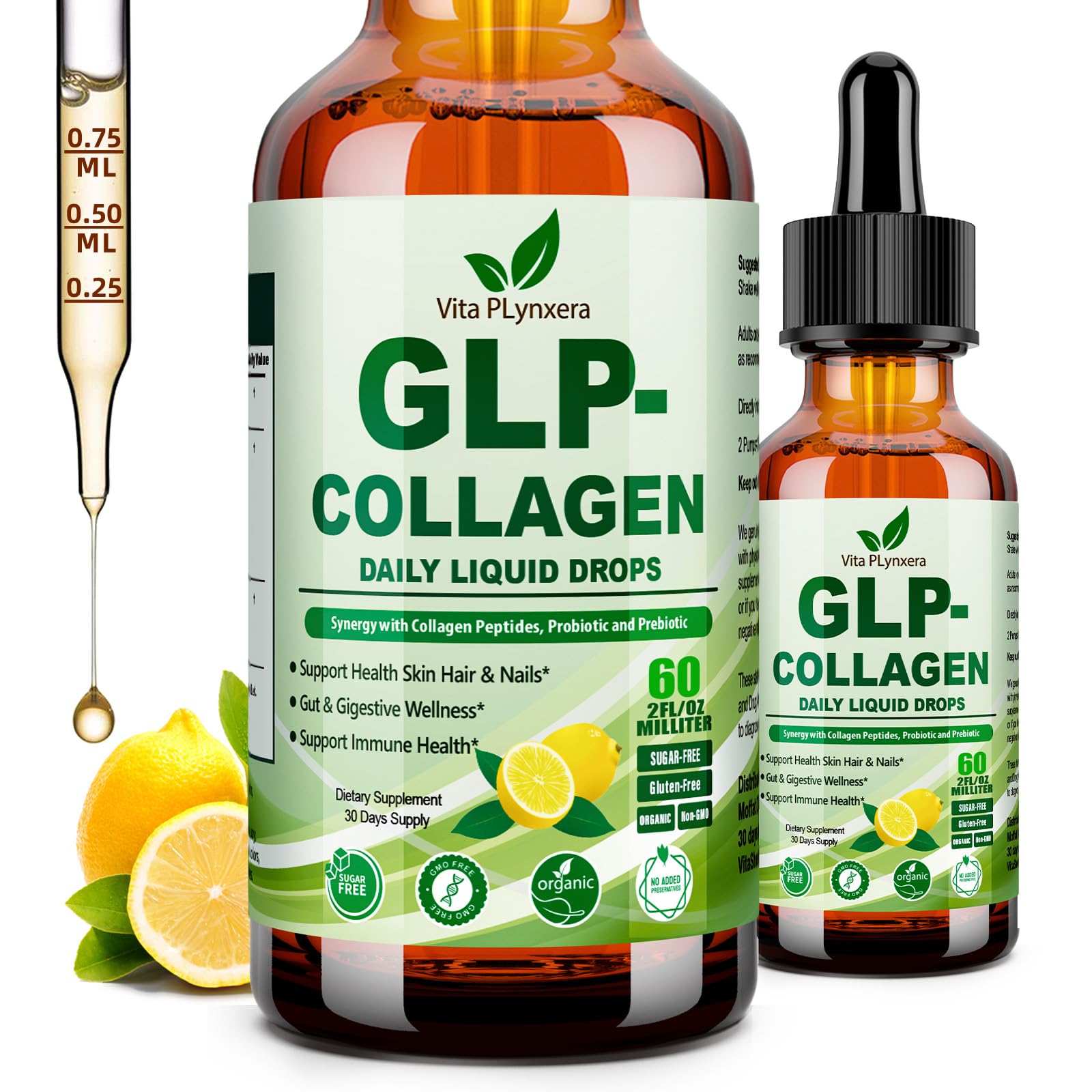 Vita PLynxera collagen liquid drops