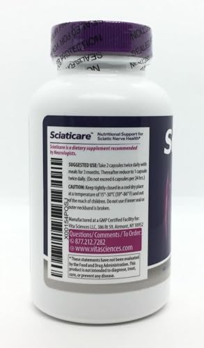 Vita Sciences support for sciatic discomfort