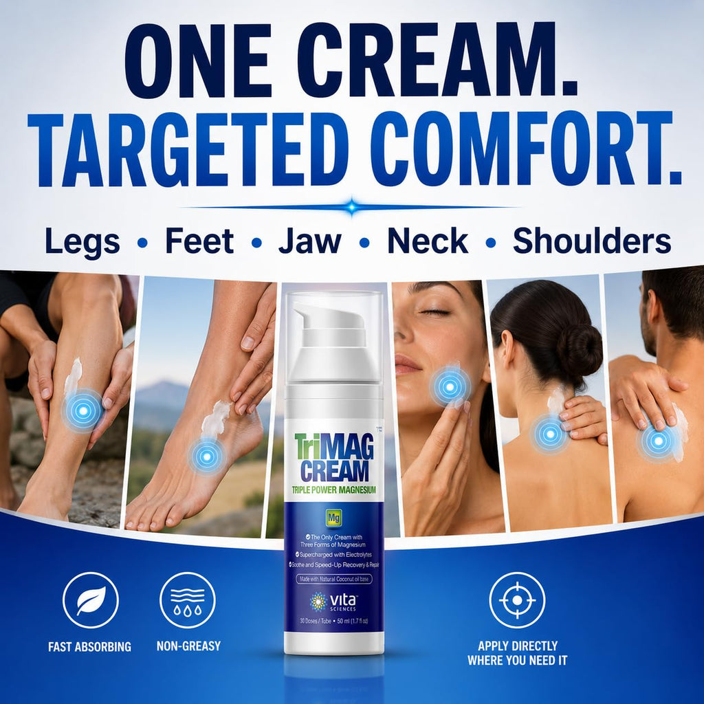 Vita Sciences TriMag Cream for enhanced recovery