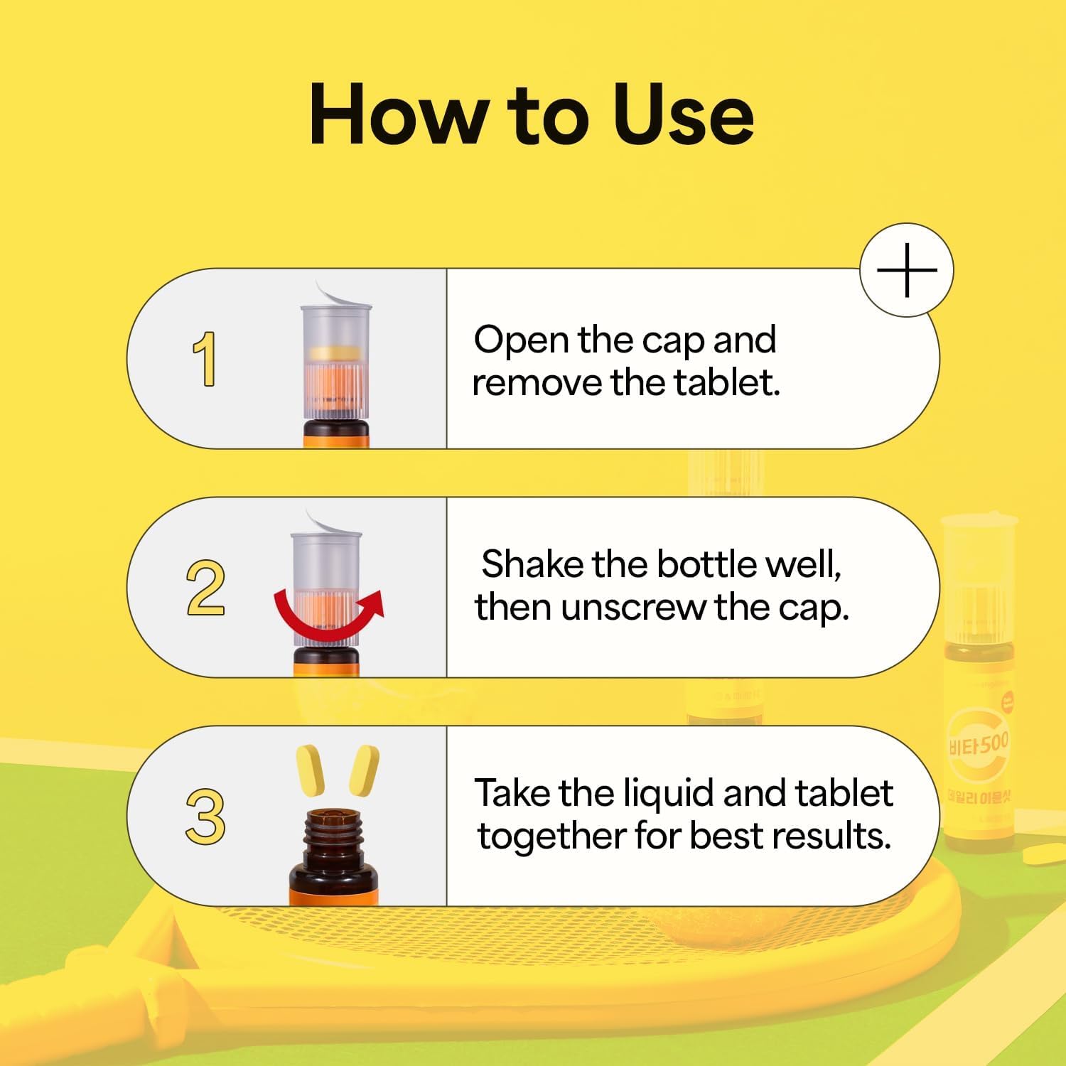 Vita500 liquid vitamins for vitality