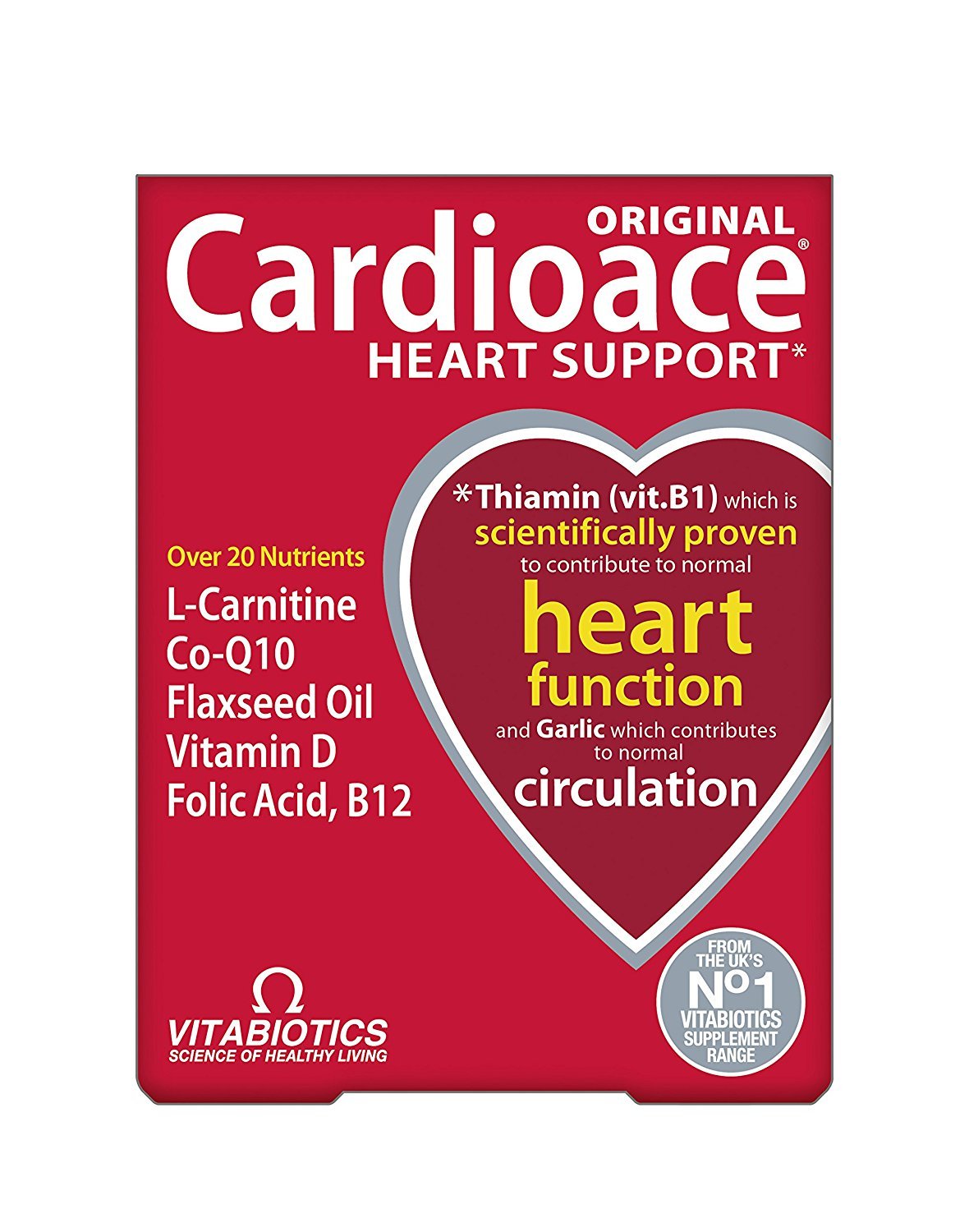 Vitabiotics Cardioace heart health support