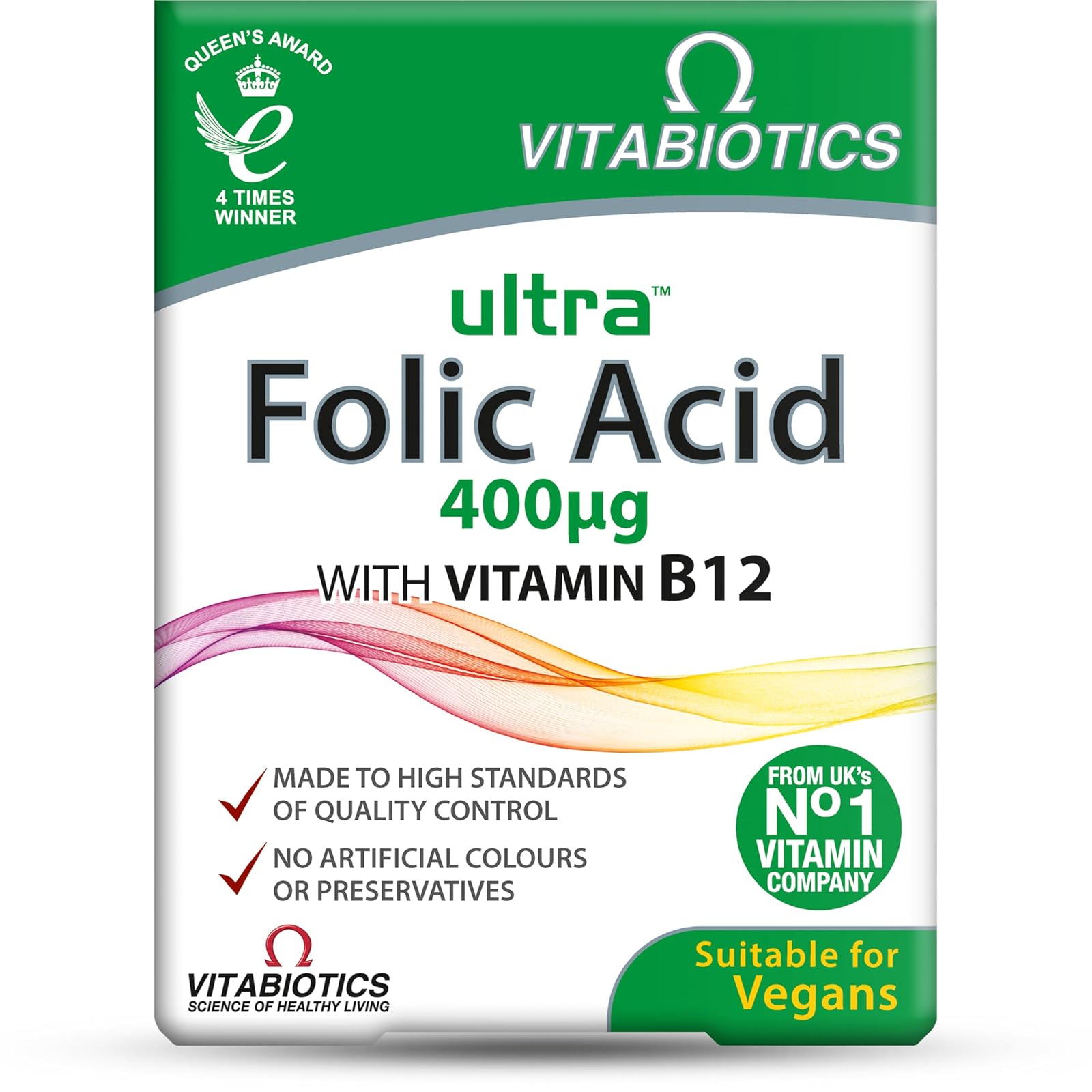 Vitabiotics Ultra Folic Acid benefits for pregnancy