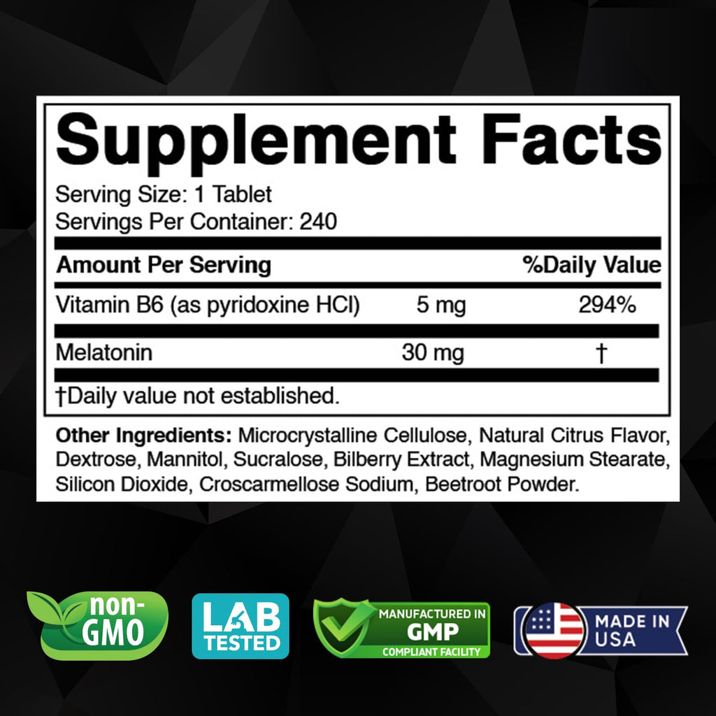 Vitabod melatonin for better sleep