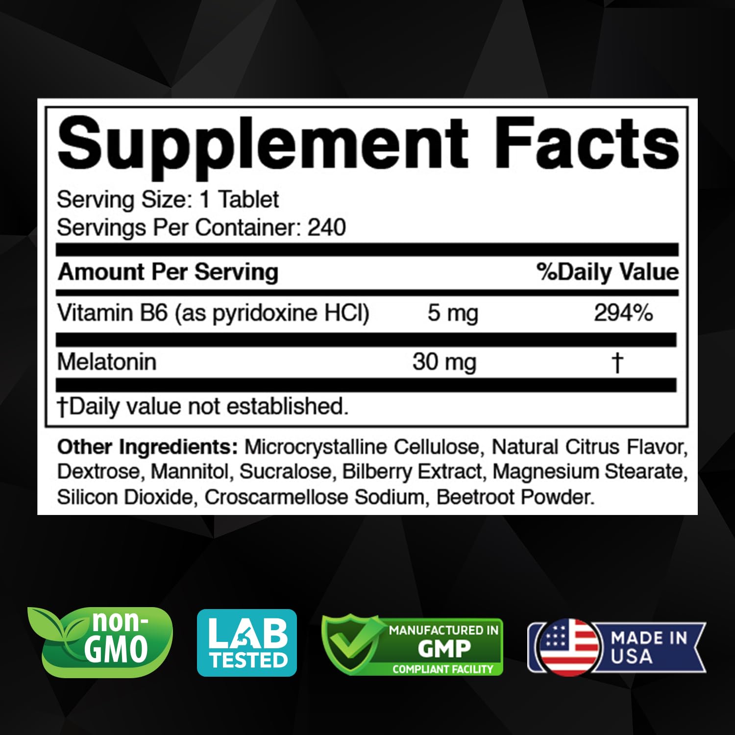 Vitabod melatonin for better sleep