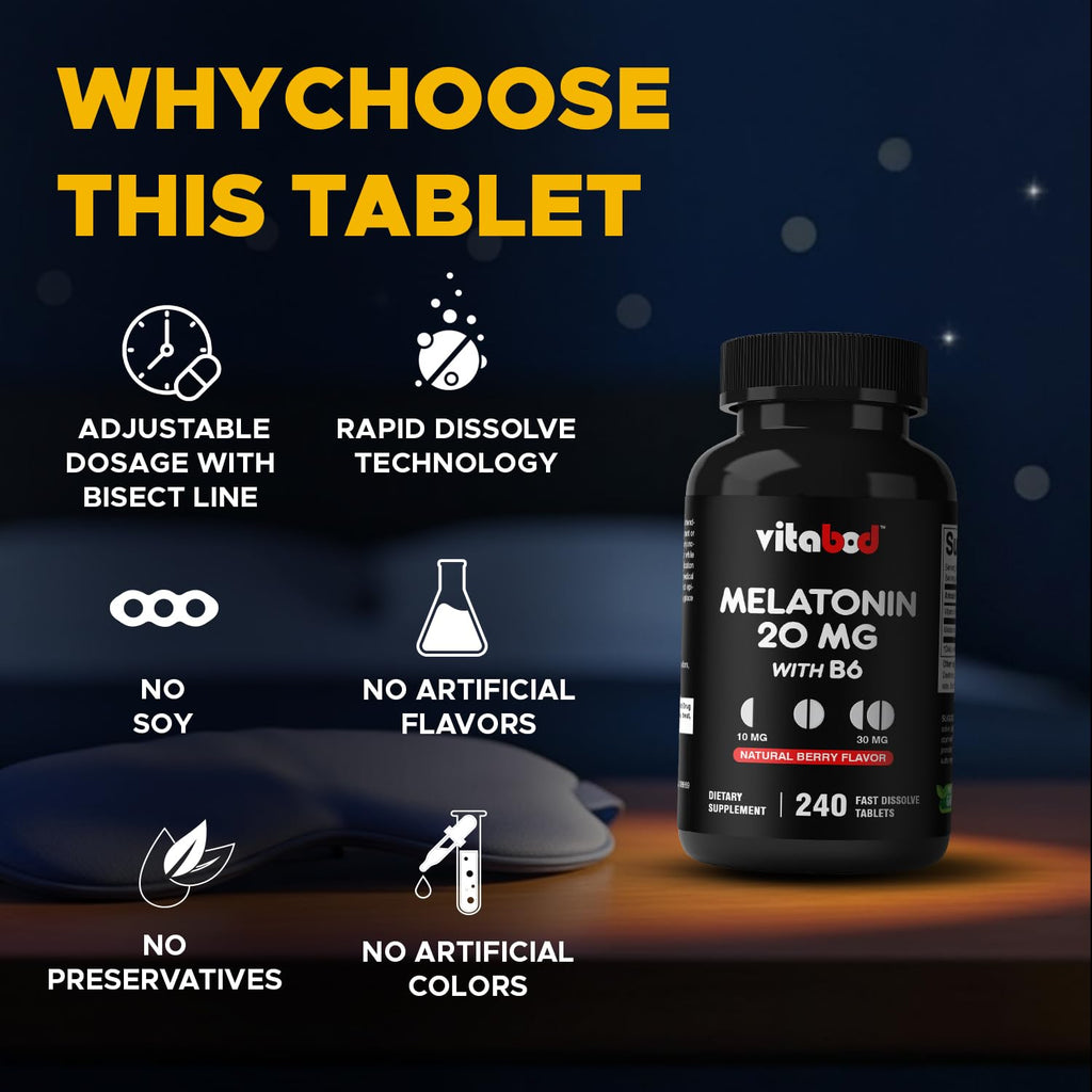 Vitabod melatonin for relaxation