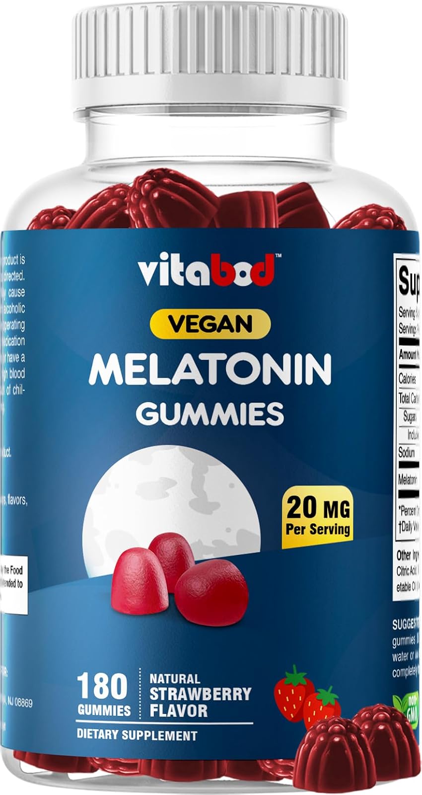 Vitabod melatonin gummies for restful sleep