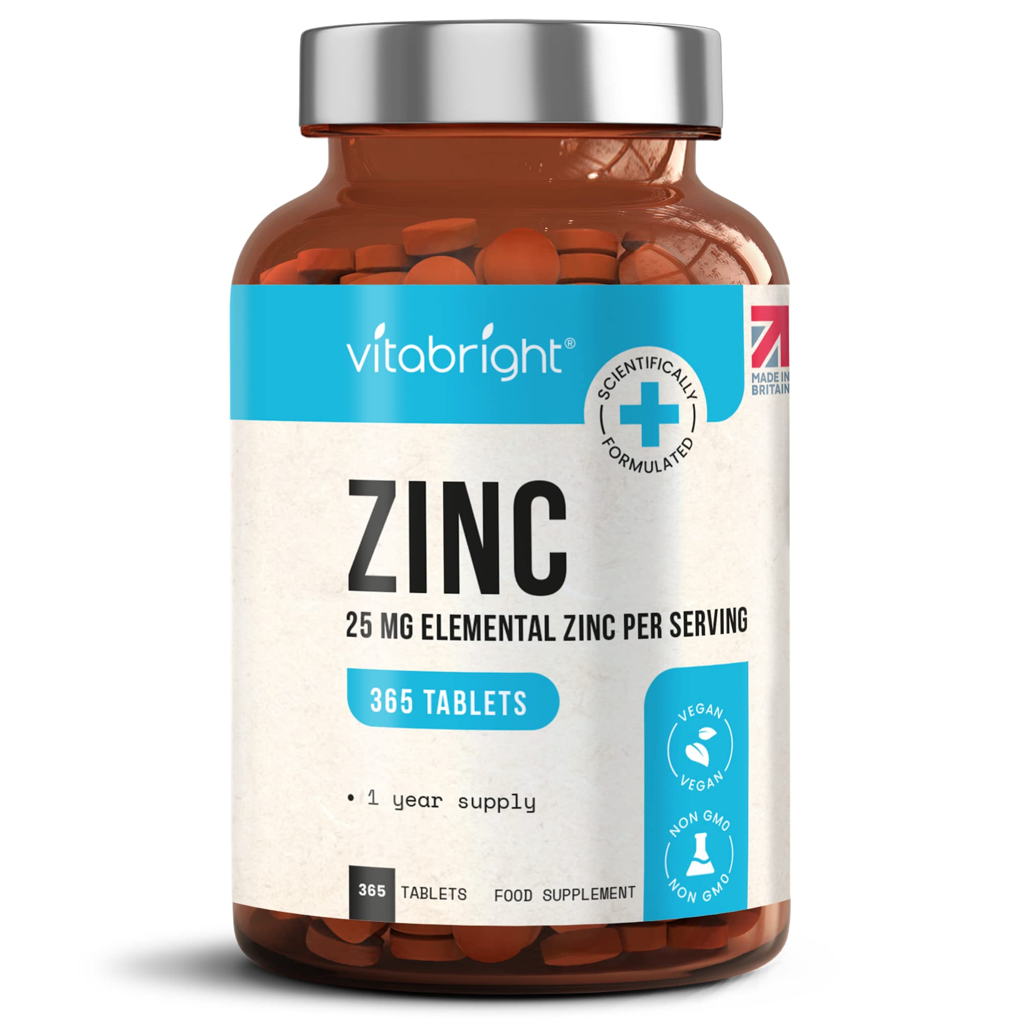 VitaBright zinc tablets for immunity