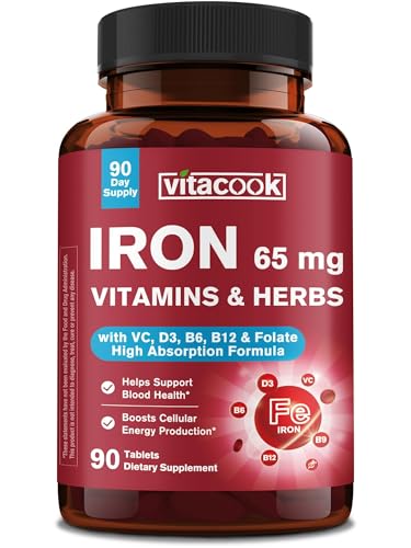 Vitacook iron supplement for energy