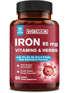 Vitacook iron supplement for energy