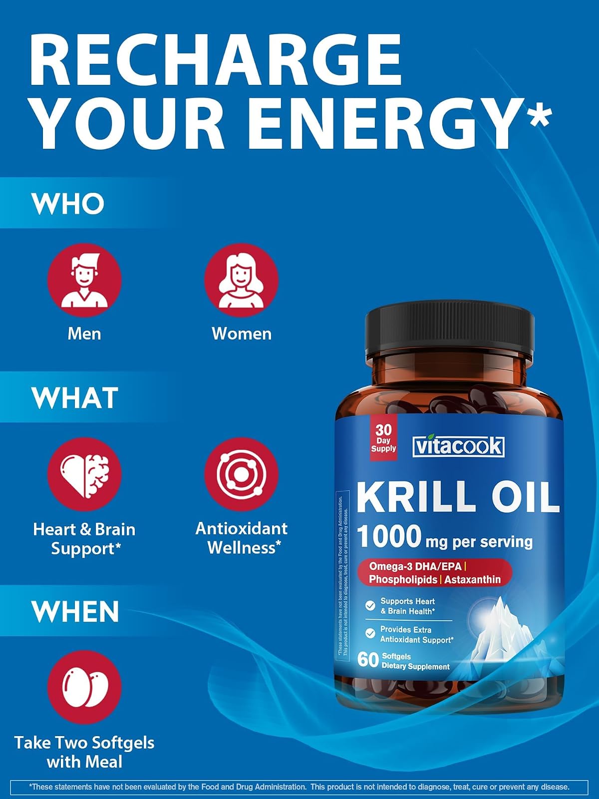 Vitacook krill oil for wellness