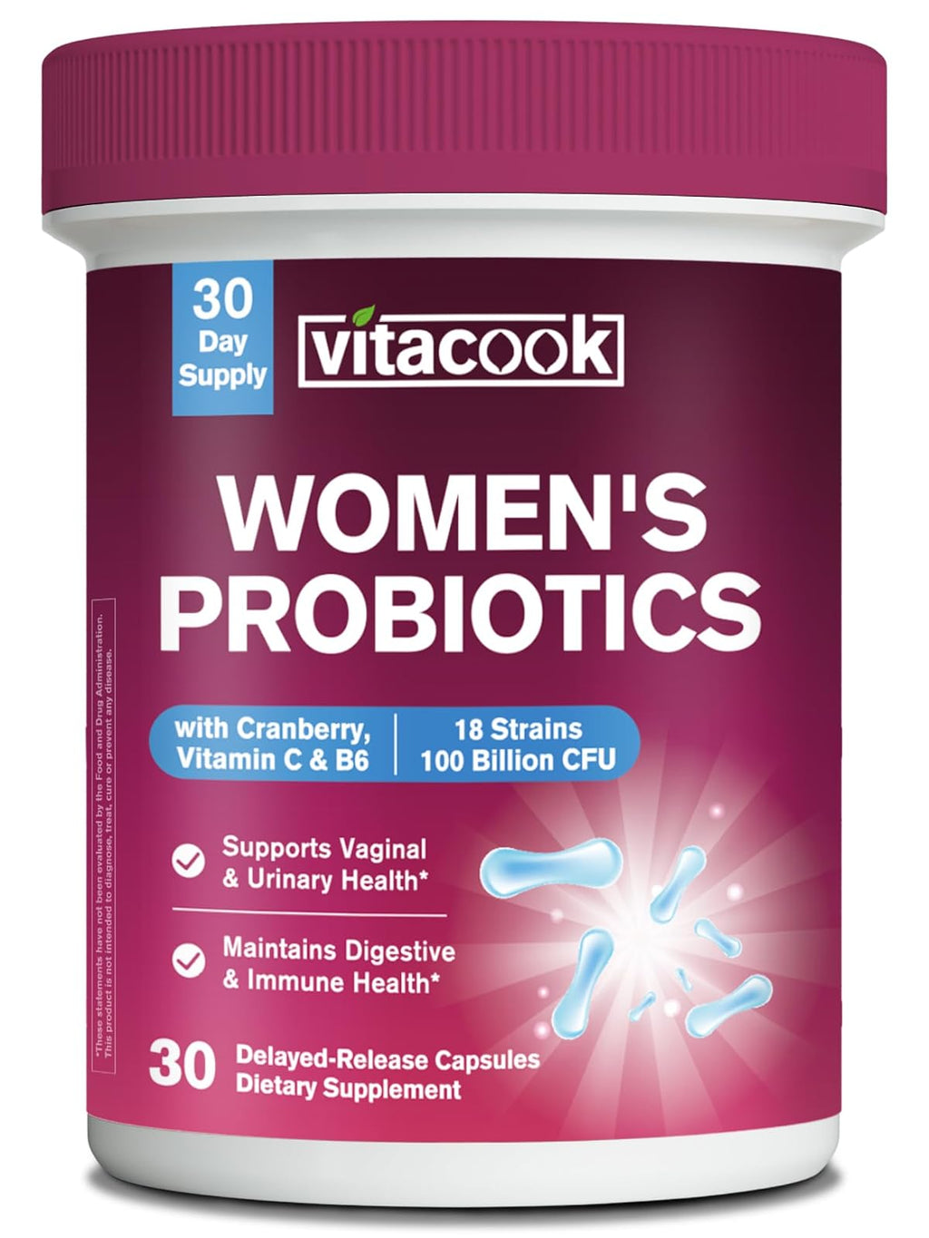 Vitacook women's probiotics 100 billion CFU