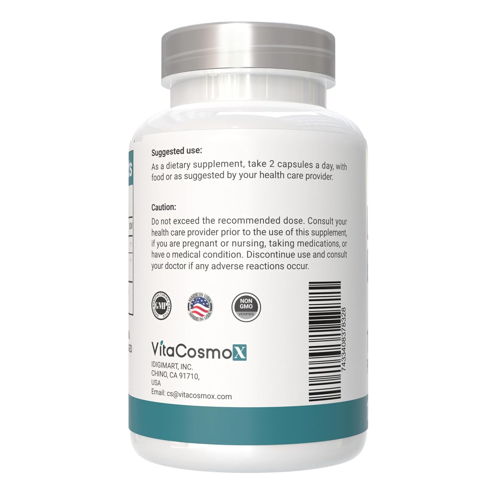 VitaCosmoX glutathione detox formula