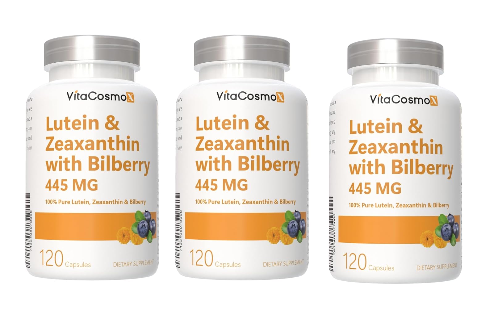 VitaCosmoX lutein vegan capsules